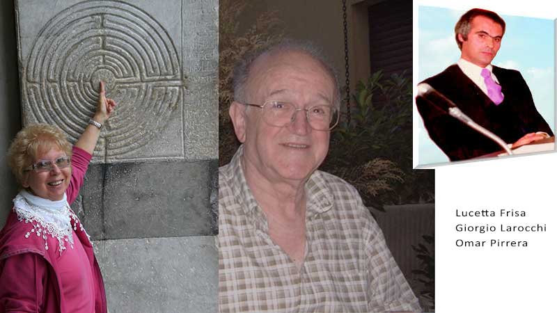 El canto del umbral. Lucetta Frisa, Giorgio Larocchi y Omar Pirrera ...